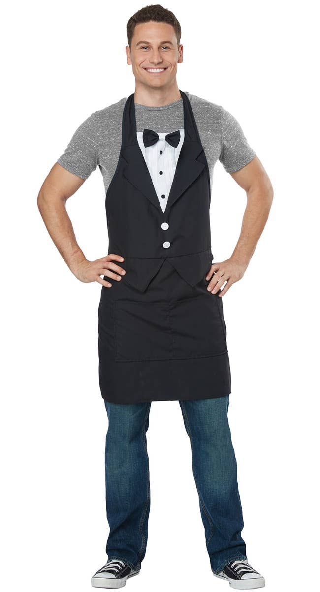 Tuxedo Apron Adults Costume Accessory | Fancy Dress Costume Accessory