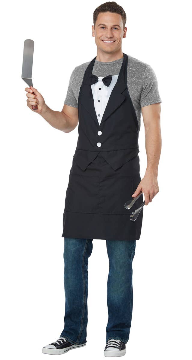Tuxedo Apron Adults Costume Accessory | Fancy Dress Costume Accessory