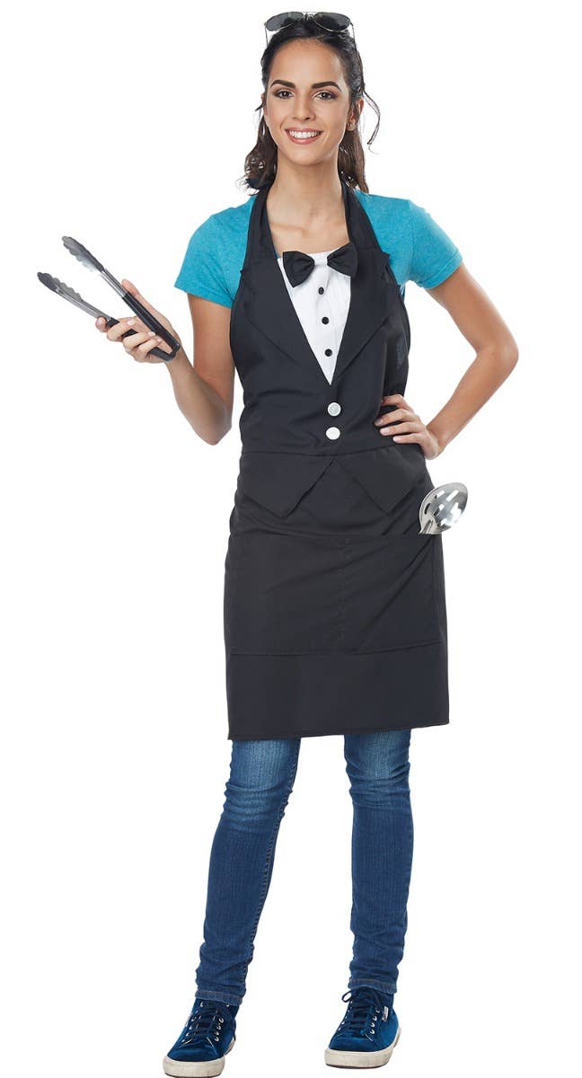 Tuxedo Apron Adults Costume Accessory | Fancy Dress Costume Accessory
