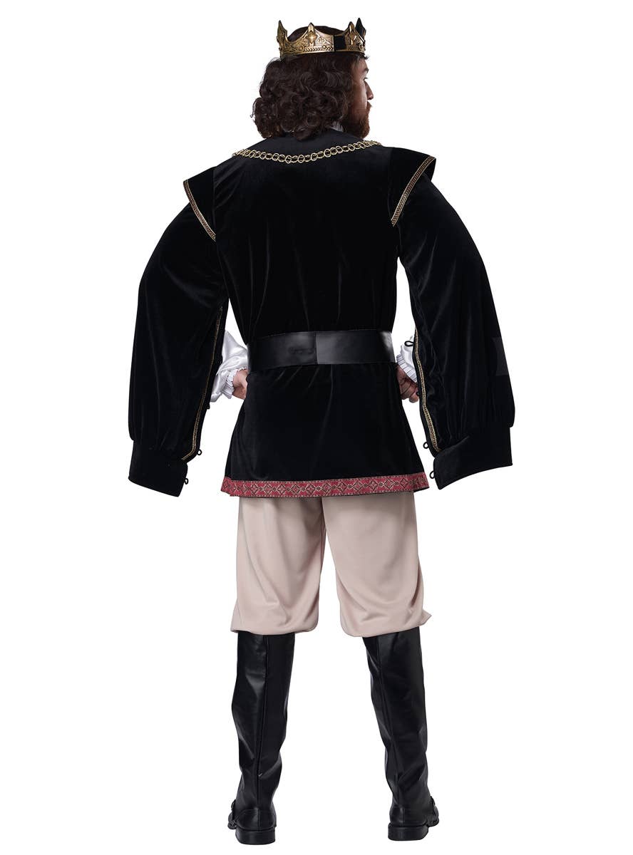 Renaissance Elizabethan King Costume for Men | Mens Medieval King Costume