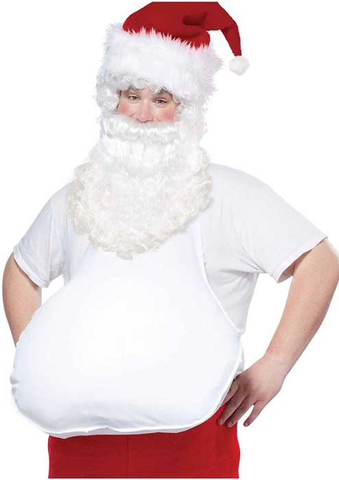 Santa Suit Belly Stuffer | Father Christmas Costume Stuffing