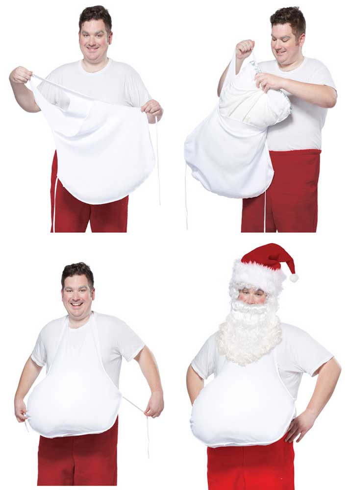 Santa Suit Belly Stuffer | Father Christmas Costume Stuffing