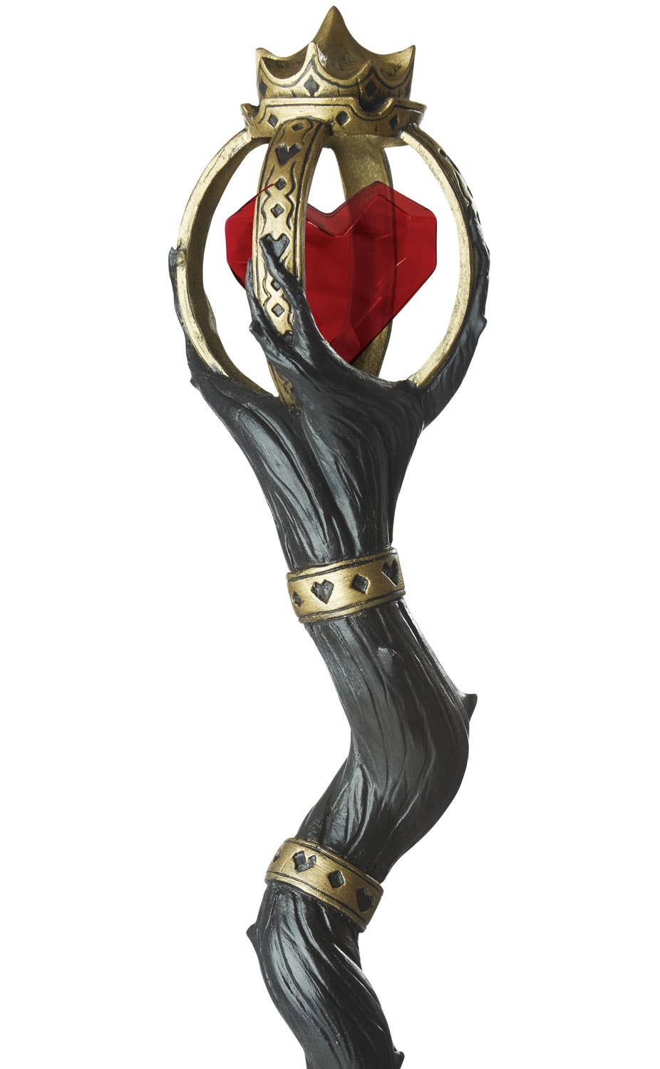 Queen of Hearts Costume Accessory | Villain Staff Costume Accessory