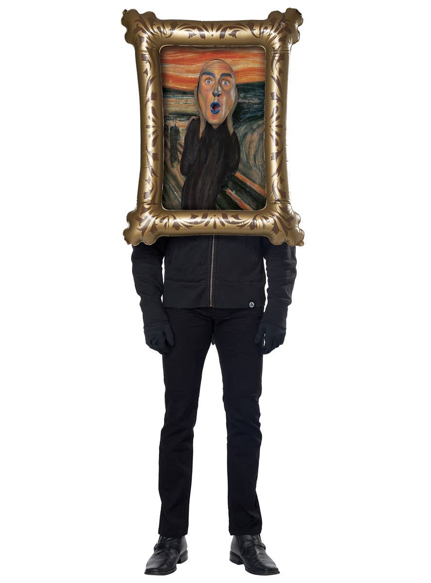The Screamer Wearable Painting | Photo Frame Costume Accessory