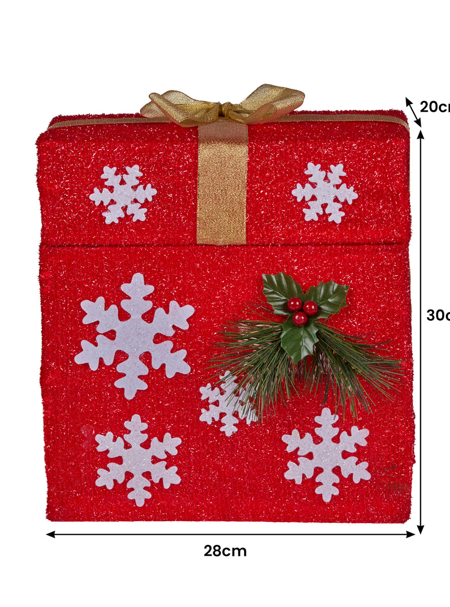 LED Santa in Gift Box | Animated Christmas Decoration