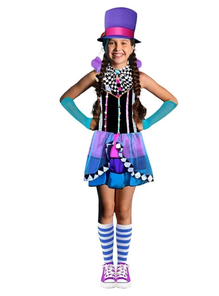 Teens Tea Party Hatter Costume | Girls Mad Hatter Costume