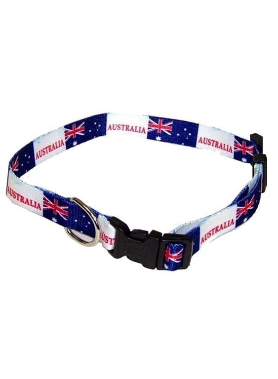 Australian Flag Aussie Day Dog Collar | Australia Day Products