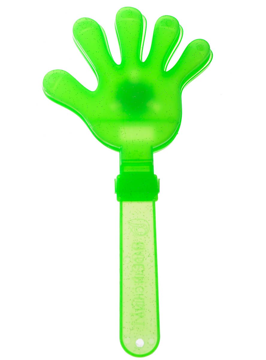 Green Hand Clapper Australia Day Merch | Novelty Light Up Hand Clapper