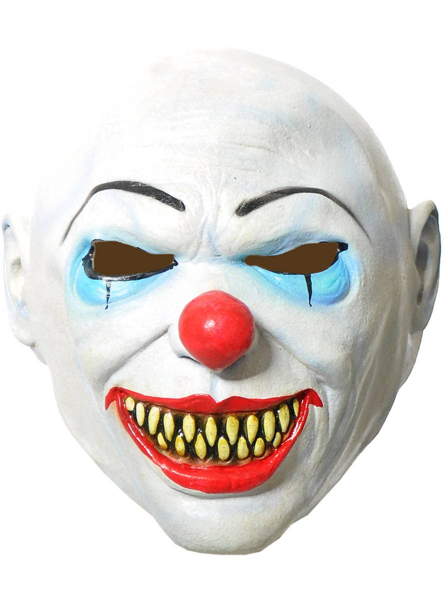 Full Head Evil Smiling Clown Halloween Costume Mask