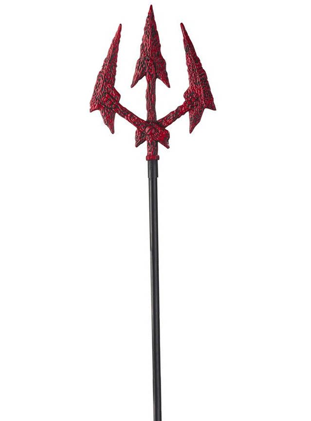 Novelty Red Devil Pitchfork | Deluxe Devil's Halloween Pitchfork