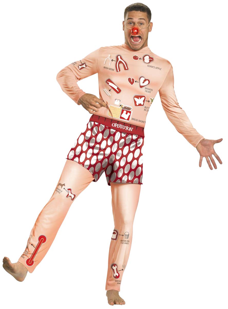 Funny Surgery Patient Dress Up | Mens Operation Board Game Costume