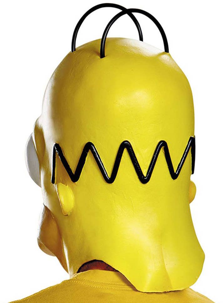 Homer Simpson Mask | Adults Deluxe Latex Homer Costume Mask
