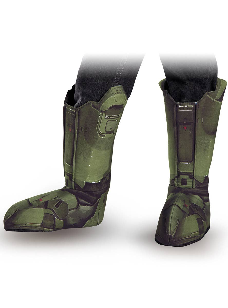 Adults Halo Boot Covers | Halo Master Chief Costume Boot Covers