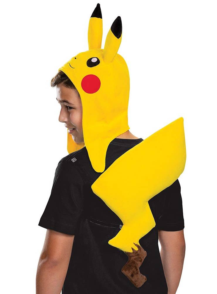 Pikachu Headpiece and Tail Set | Pokemon Costume Accessory Kit