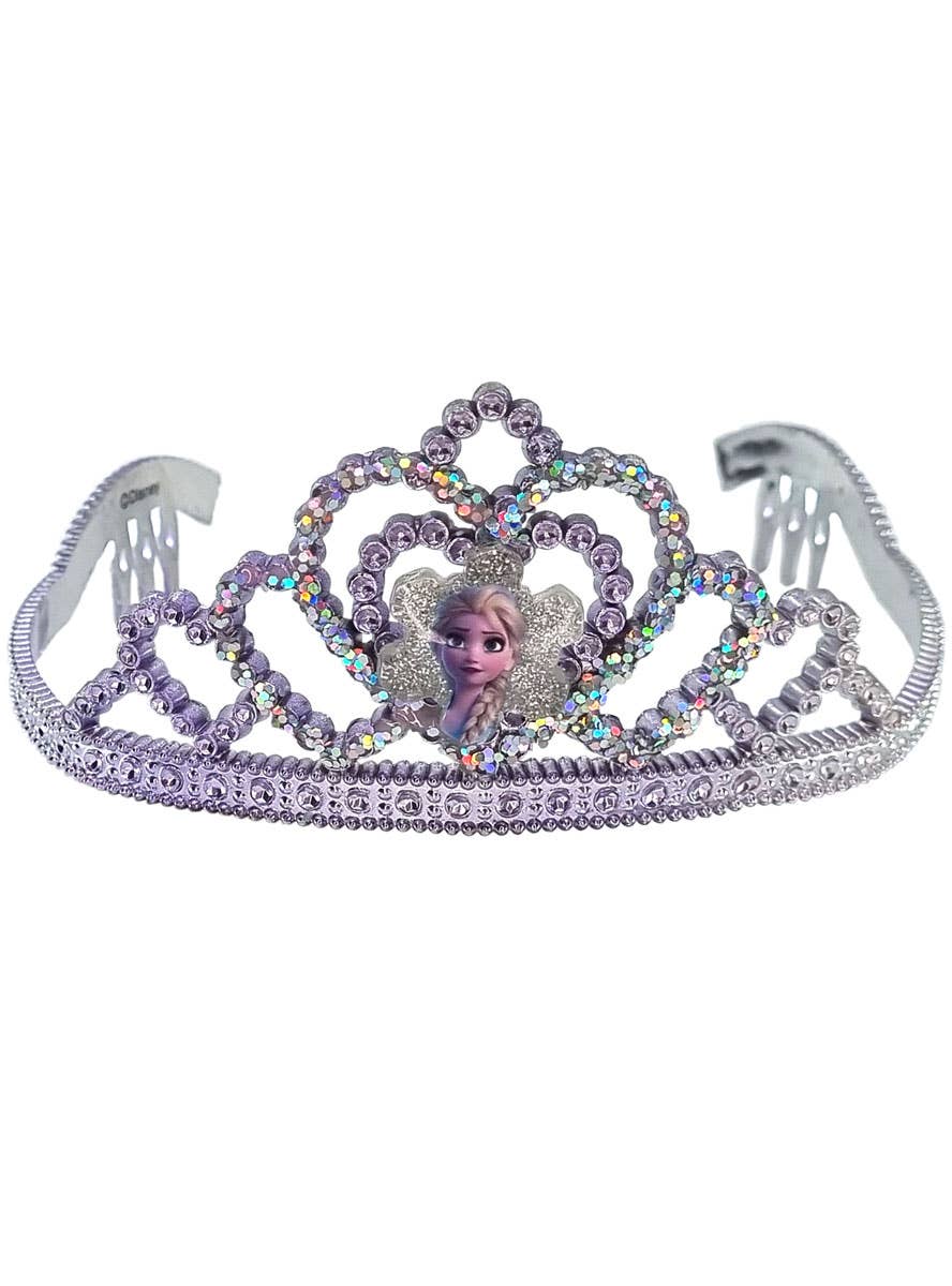 Queen Elsa Girls Frozen Licensed Costume Crown
