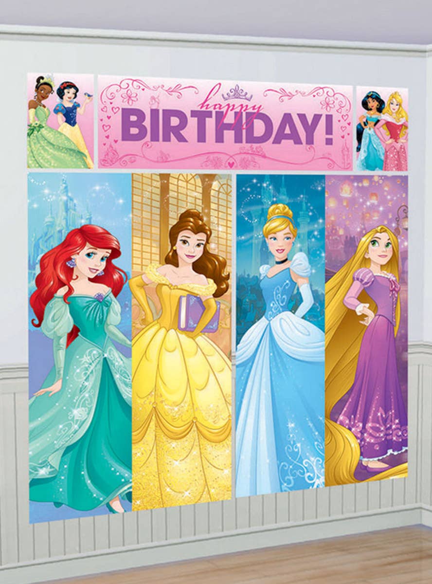 Disney Princesses Scene Setter Wall Prop | Party Supplies