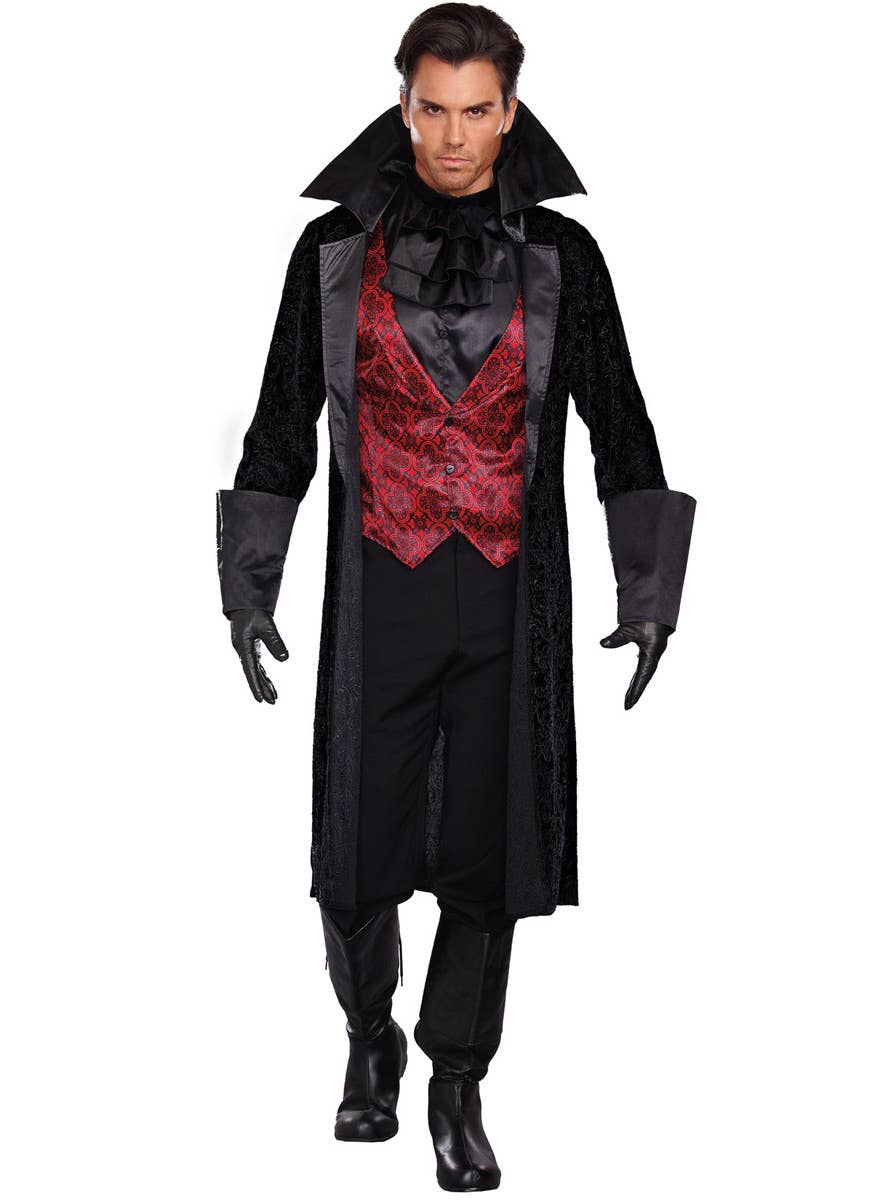 Mens Halloween Vampire Costume | Deluxe Vampire Costume for Men