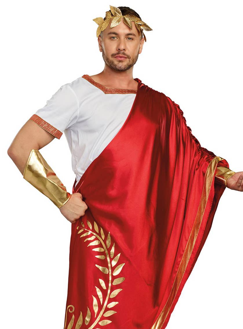 Julius Caesar Deluxe Mens Costume | Roman Caesar Costume for Men