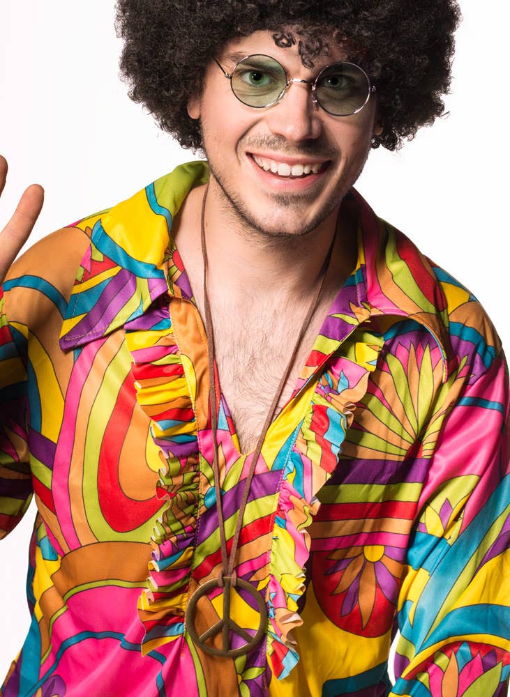 Peace Sign Rustic Necklace | 60s and 70s RETRO JEWELLERY