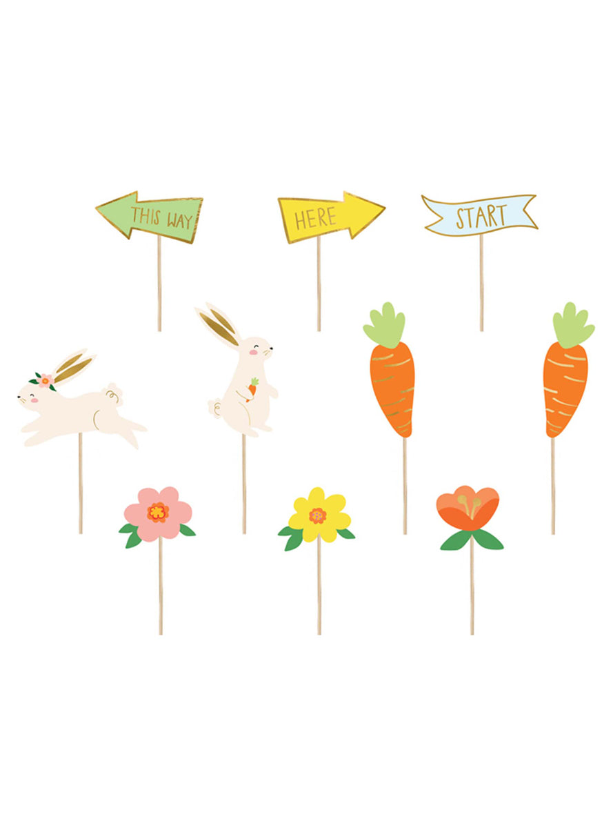 10 Piece Easter Egg Hunt Kit | Easter Party Supplies