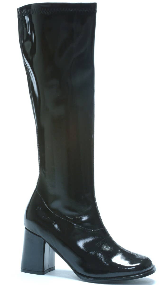 Womens Go Go Boots | 60s And 70s Black Platform Costume Heels