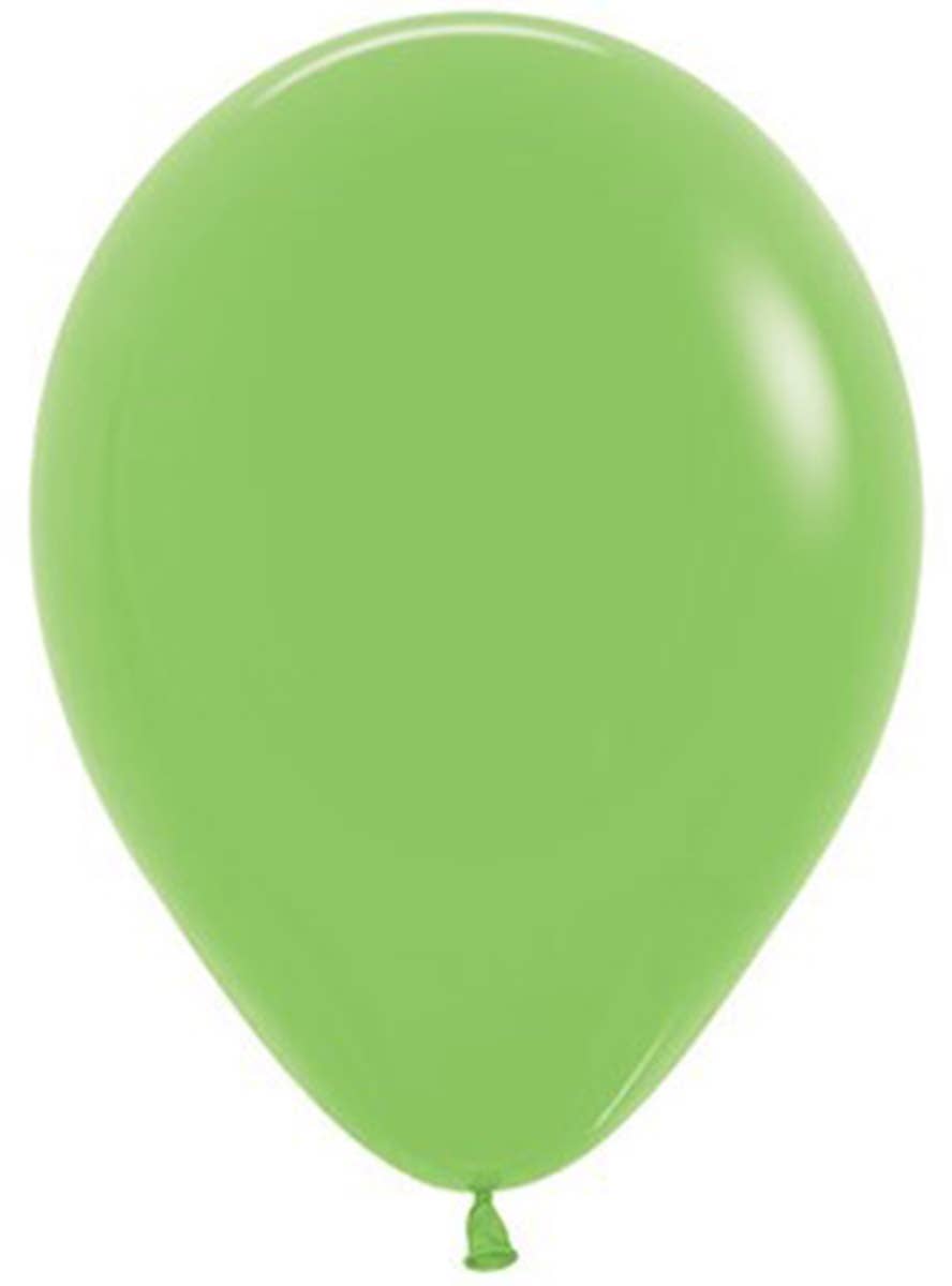 Single Lime Green 12cm Balloon | Latex Air Fill Balloon