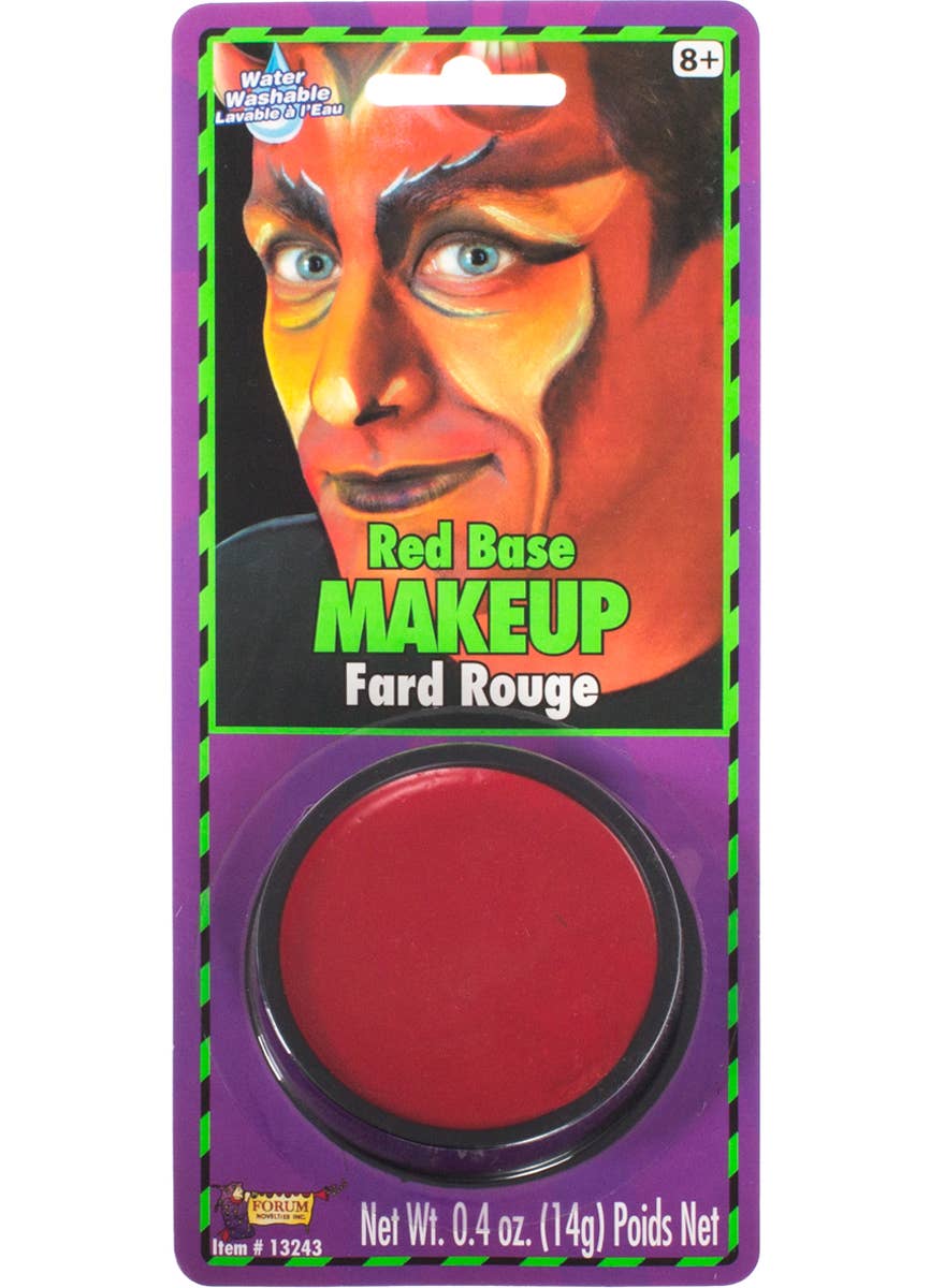 Costume Makeup | Grease Paint Red Makeup | Red Face Paint