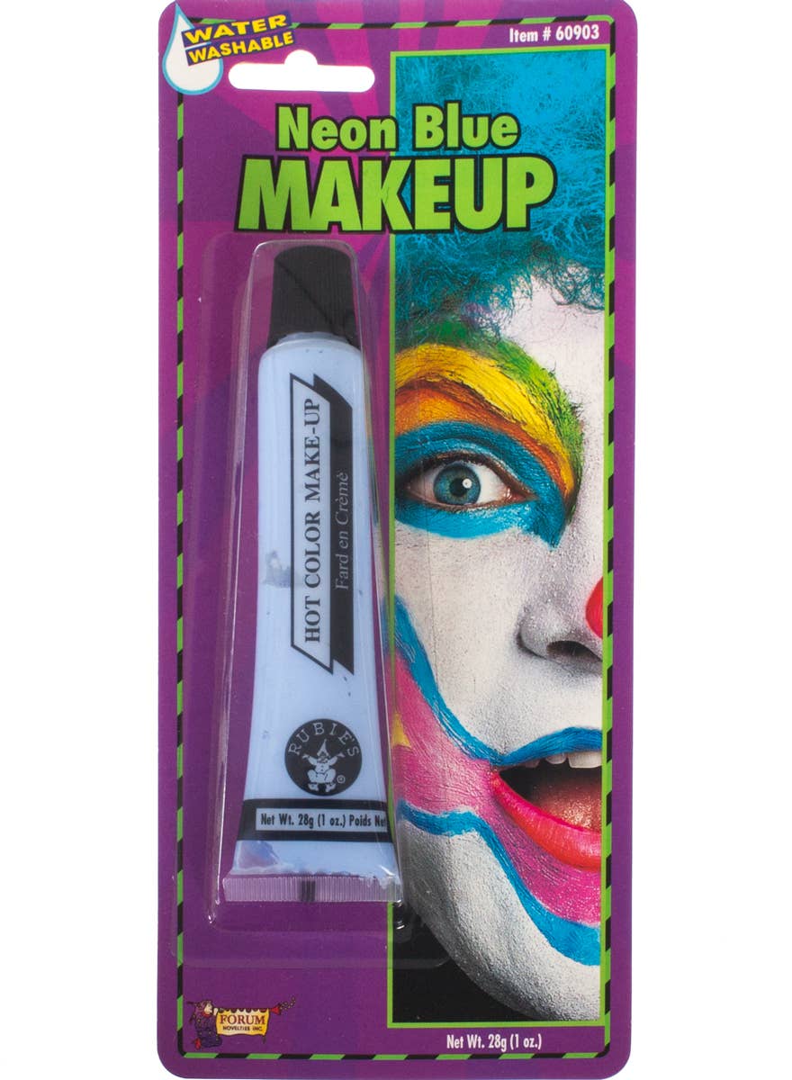 Water Based Light Blue Cream Face and Body Paint Makeup