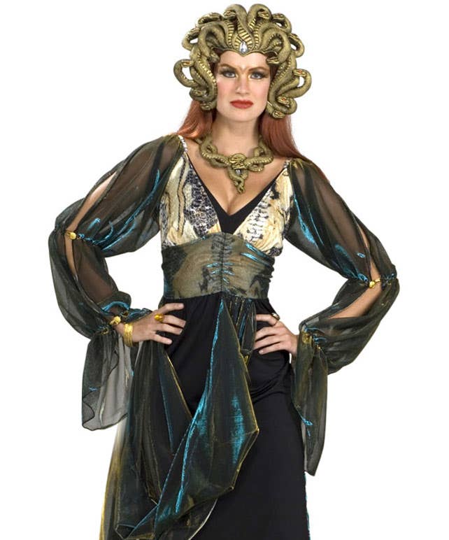 Mythical Medusa Halloween Costume | Womens Medusa Dress Up Costume