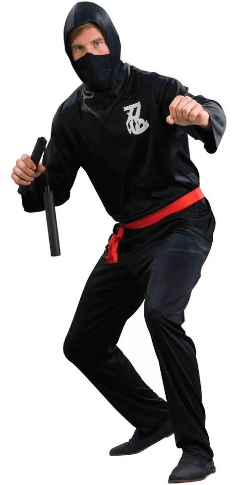 Cheap Ninja Costumes | Ninja Plus Size Mens Fancy Dress Costume