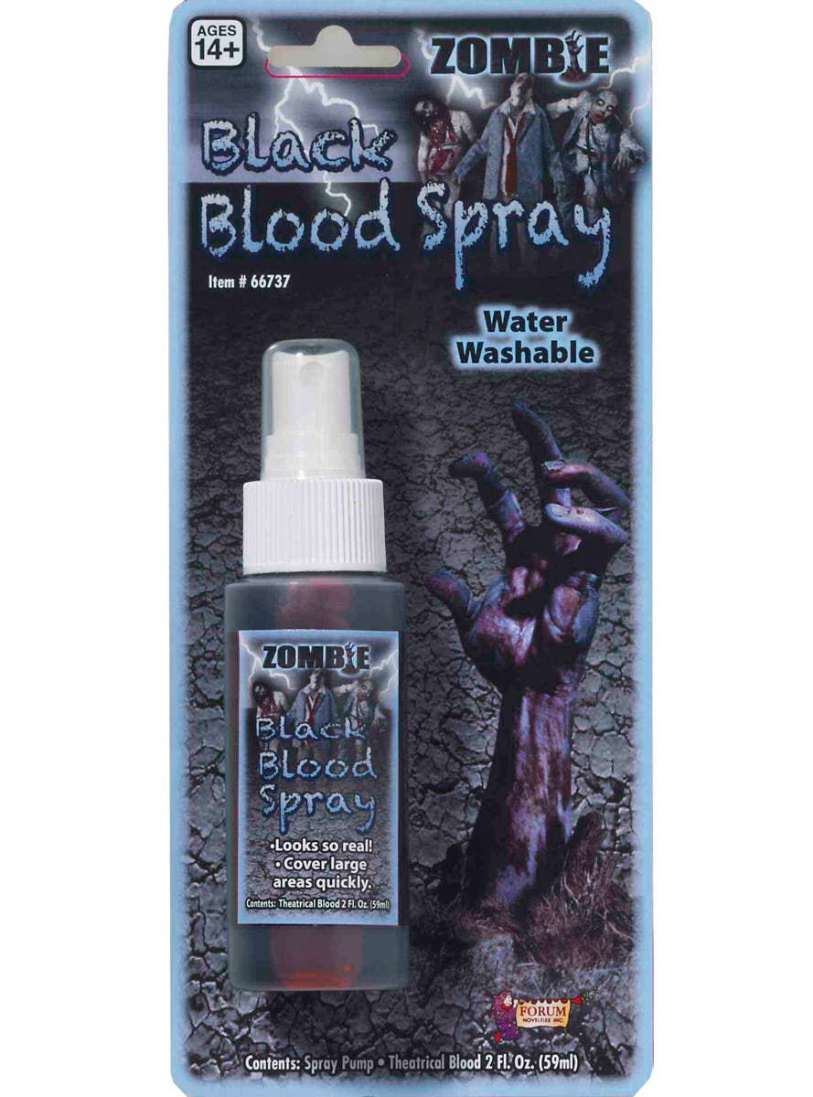 Zombie Black Blood Spray | Halloween Black Blood Halloween Makeup
