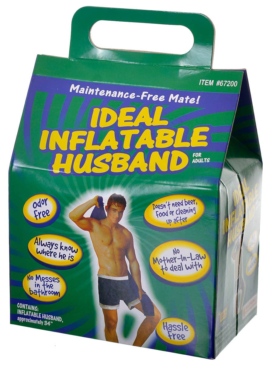 Inflatable Husband Funny Party Prop | Hen's Night Inflatable Husband