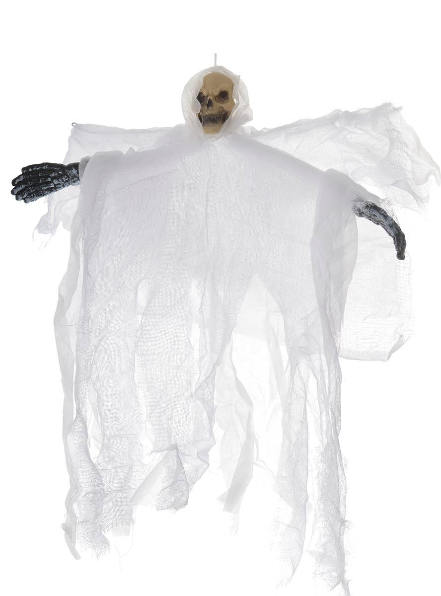 Hanging Angel of Death Costume Mask | Flying Skeleton Halloween Prop