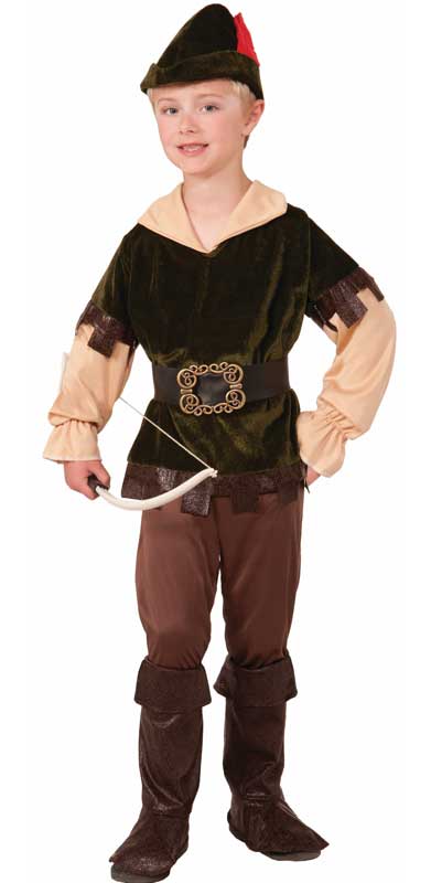 Robin Hood Boys Costume | Medieval Woodsman Kids Costume