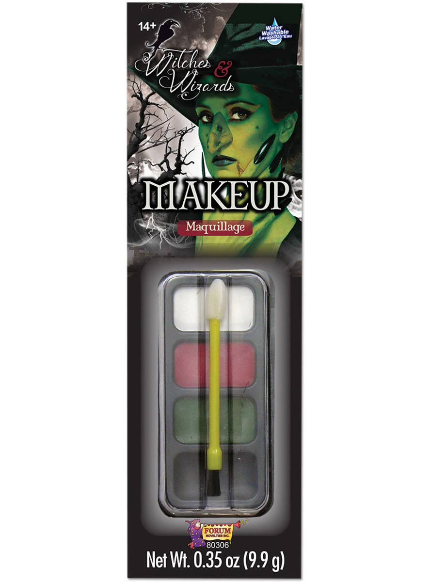 Four Colour Witch Makeup Set | Wicked Witch Halloween Makeup Kit
