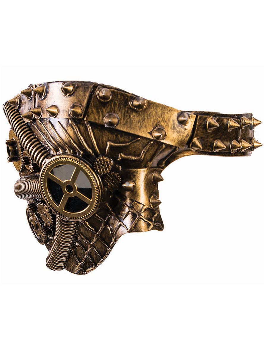 Over Eye Bronze Steampunk Mask | Adults Steam Punk Costume Mask