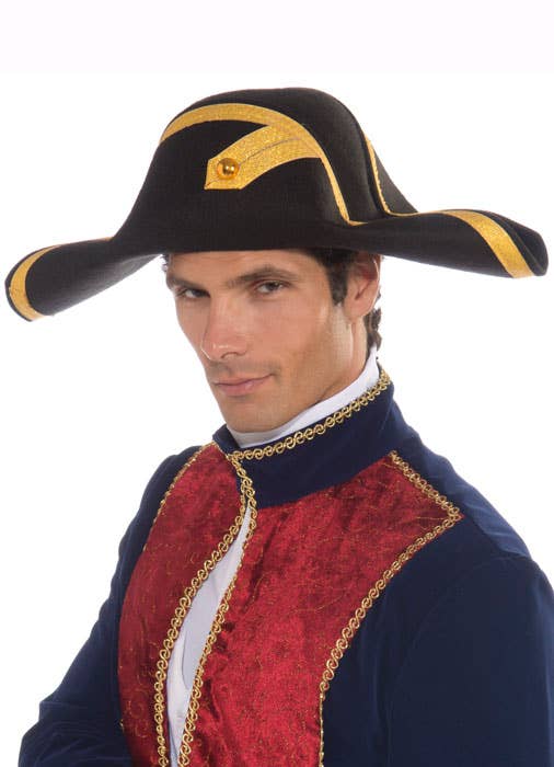 Admiral Hat | Colonial Military Hat | Napoleon Costume Hat
