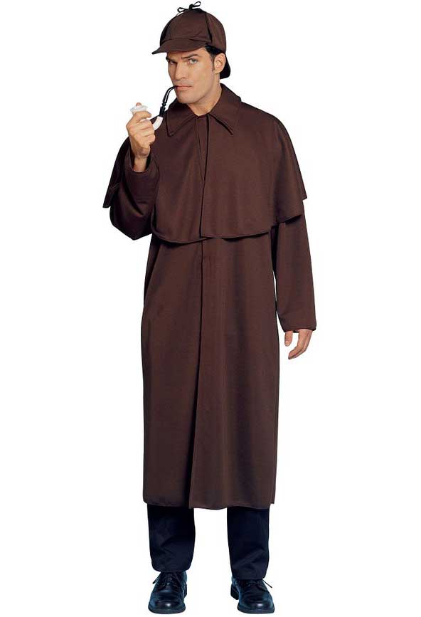 Sherlock Holmes Mens Costume | Sherlock Holmes Detective Costume