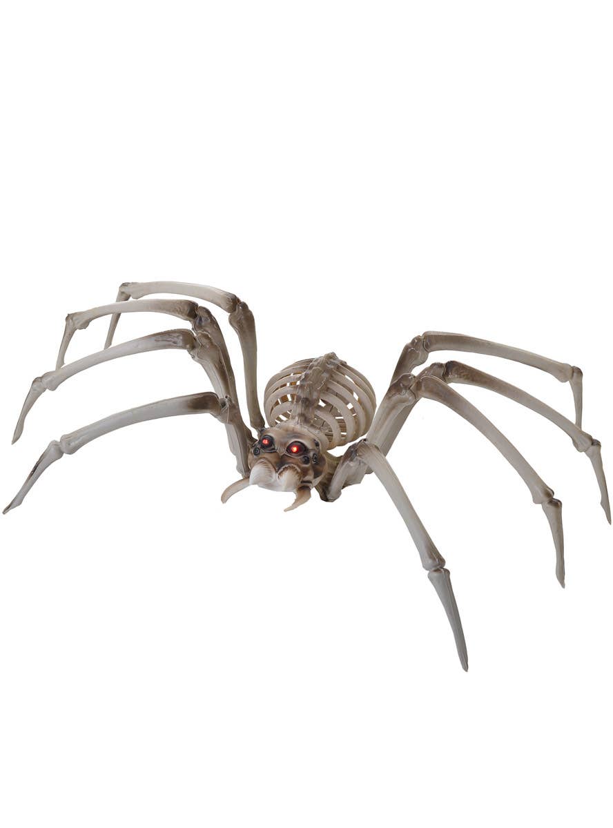 Light Up Eyes Giant Spider Skeleton Halloween Decoration