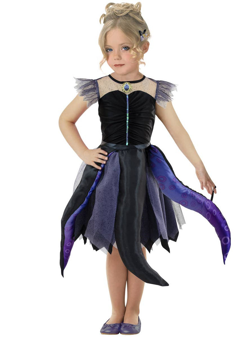 Girls Ursula Disney Villain Costume | Heaven Costumes