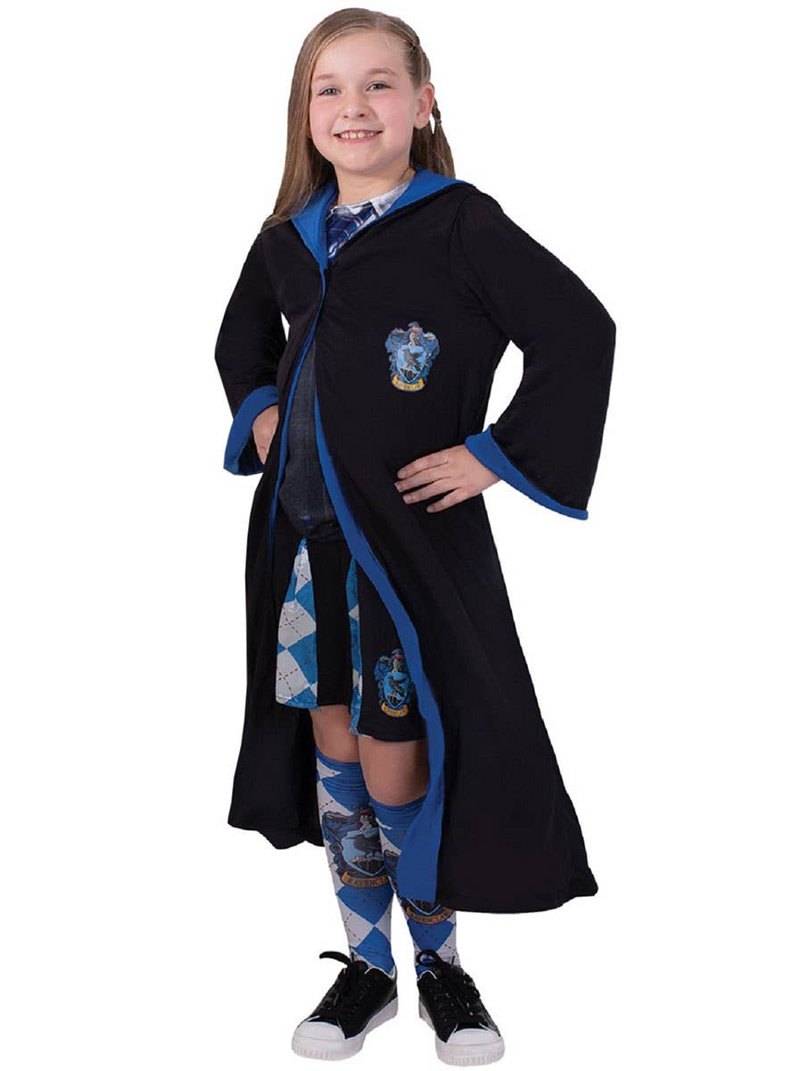 Girls Deluxe Ravenclaw Robe Costume | Harry Potter Costume