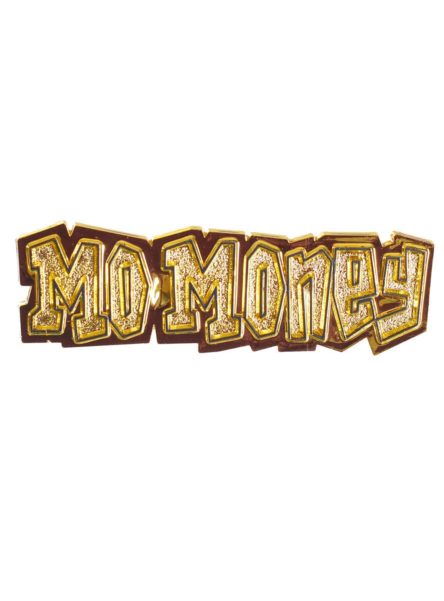 Mo Money Gangsta Costume Ring | Gold Bling Bling Costume Jewellery