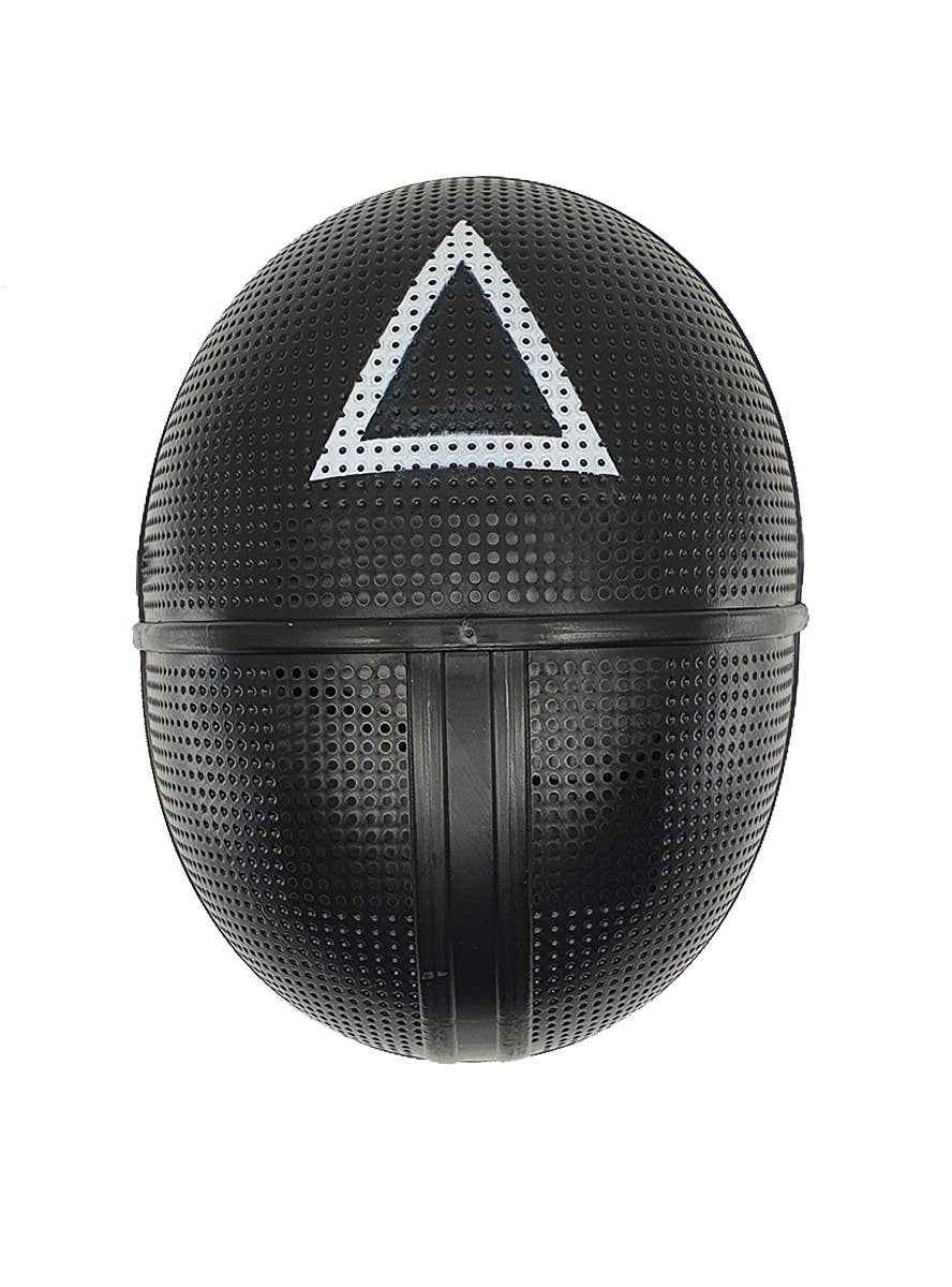 Triangle Guard Squid Game Mask | Squid Game Guard Mask