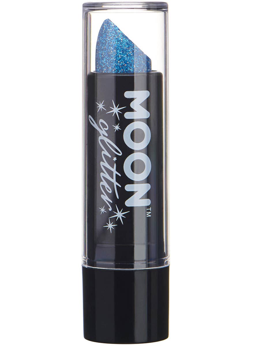 Shop Holographic Blue Glitter Lipstick | Costume Makeup