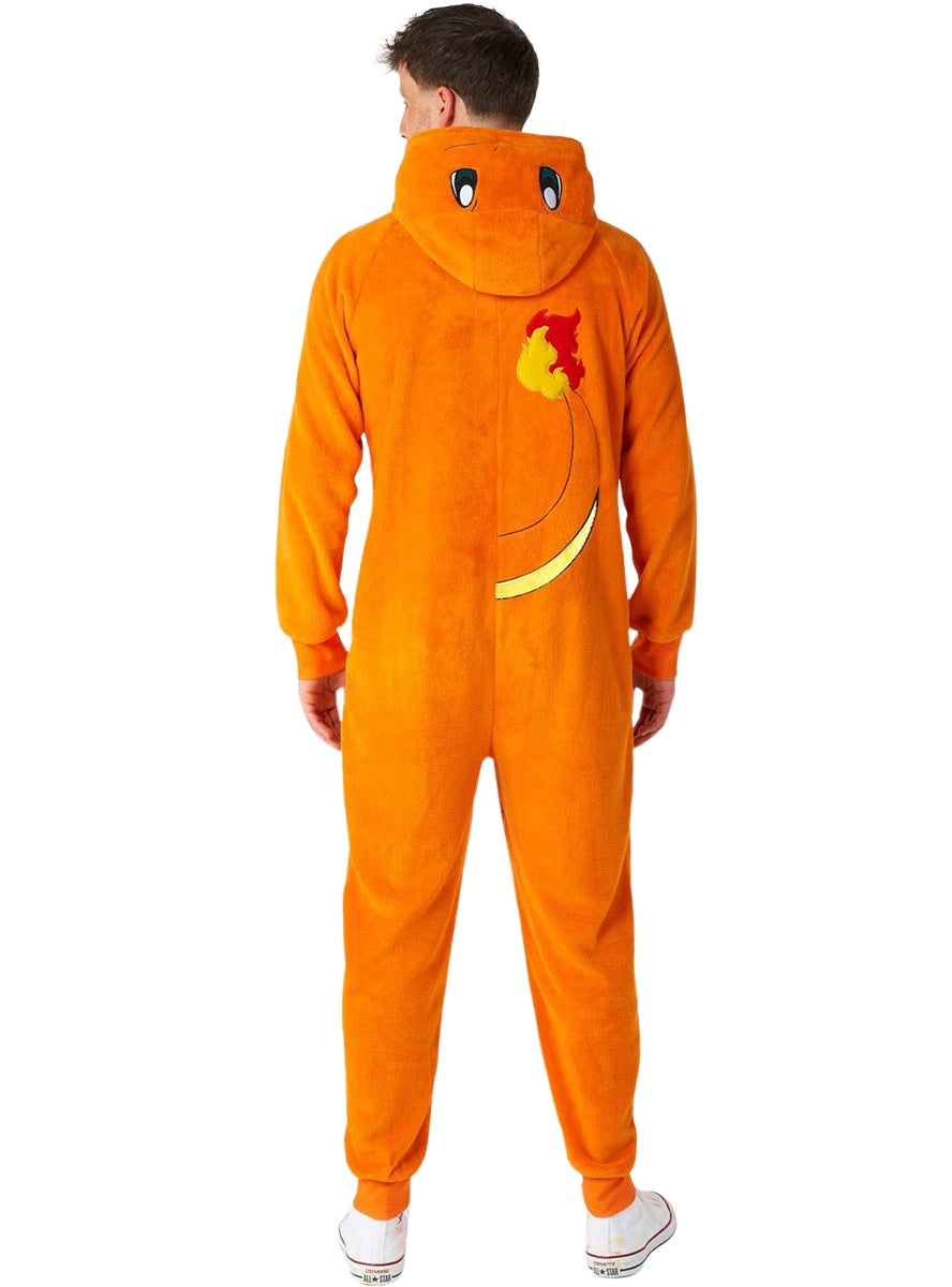 Charmander Plus Size Mens Costume | Adults Pokemon Costume