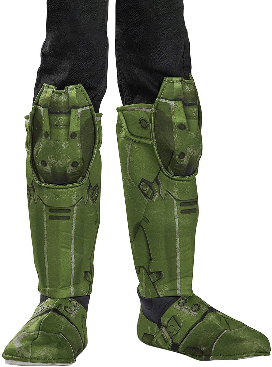 Boys Halo Master Chieft Boot Covers | Halo Costume Shoe Covers