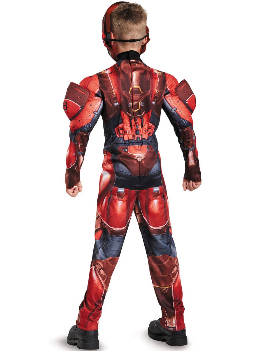 Boys Halo Red Spartan Costume | Classic Halo Costume for Kids