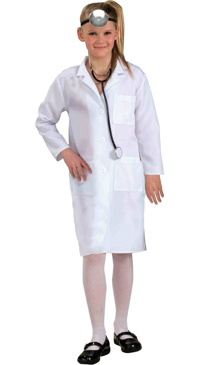 Kids White Lab Coat Costume | Doctors Lab Coat Book Week Costume