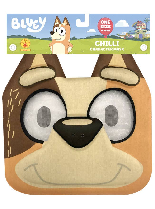 Chilli Kids Character Costume Mask | Bluey Costume Mask for Children