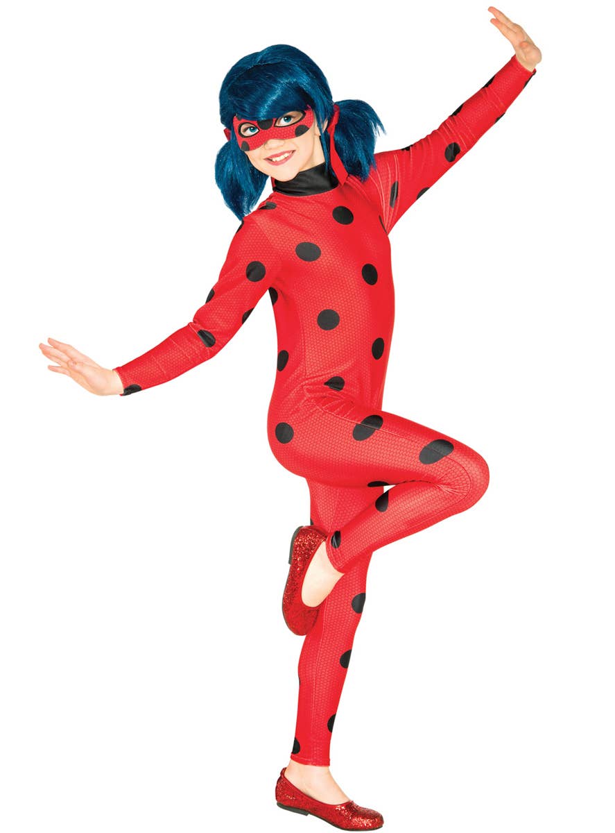 Girls Miraculous Ladybug Costume | Marinette Superhero Costume